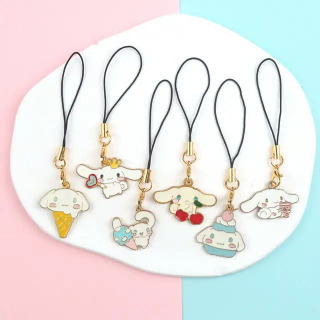 Cinnamoroll Cute Metal Charm – PawPrints Absolute Kawaii Store